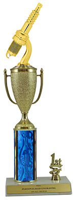 First, Second, and Third Place Spark Plug Awards